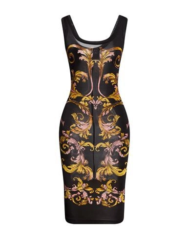 Versace Viscose Blend Bodycon Mini Dress