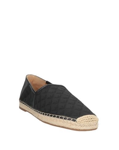 Emporio Armani Leather And Textile Espadrilles