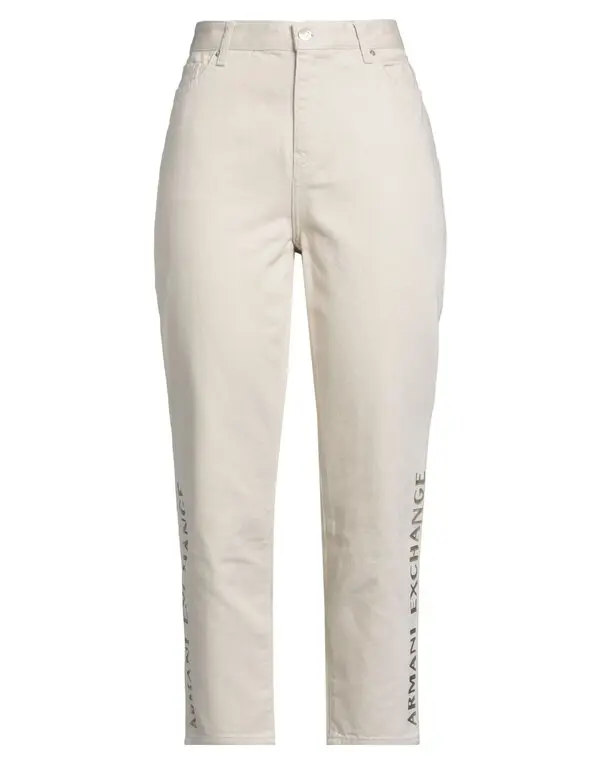 Armani Exchange Tapered Jeans With Logo Print