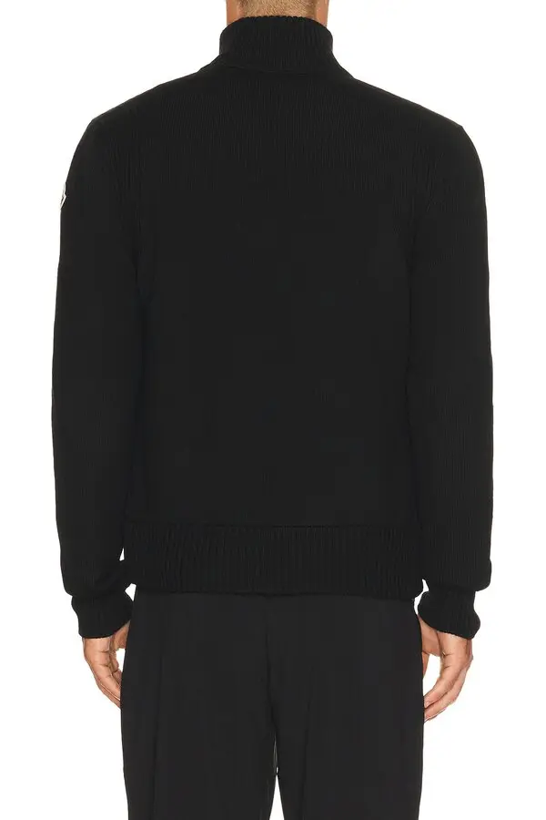 Moncler Extrafine Wool Cardigan