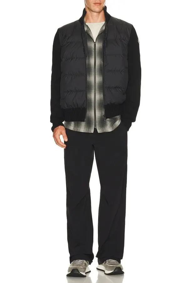 Moncler Extrafine Wool Cardigan