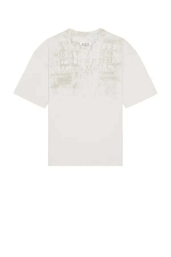 MAISON MARGIELA Oversized T-shirt In Blue