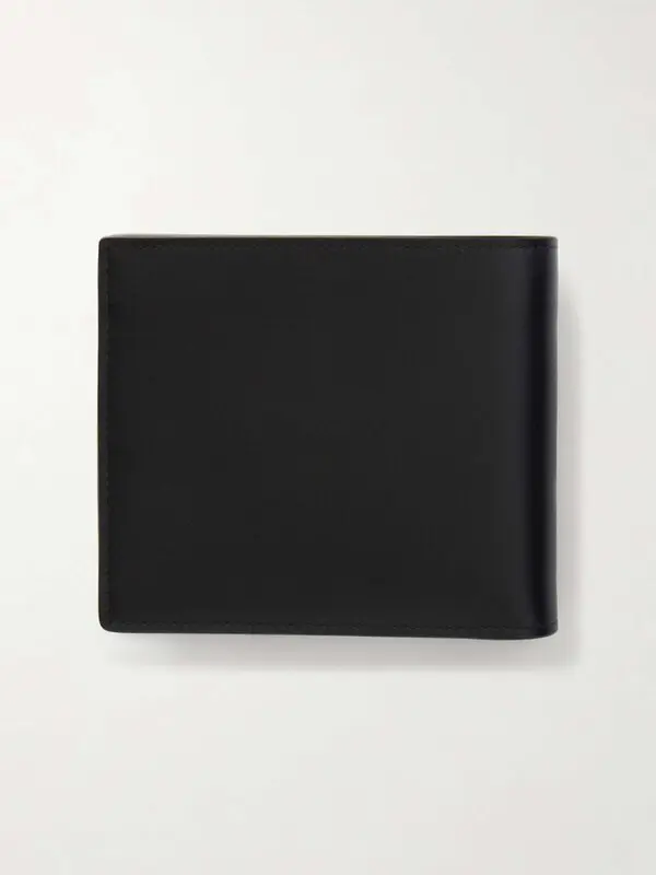 Saint Laurent Logo-print Leather Bifold Wallet