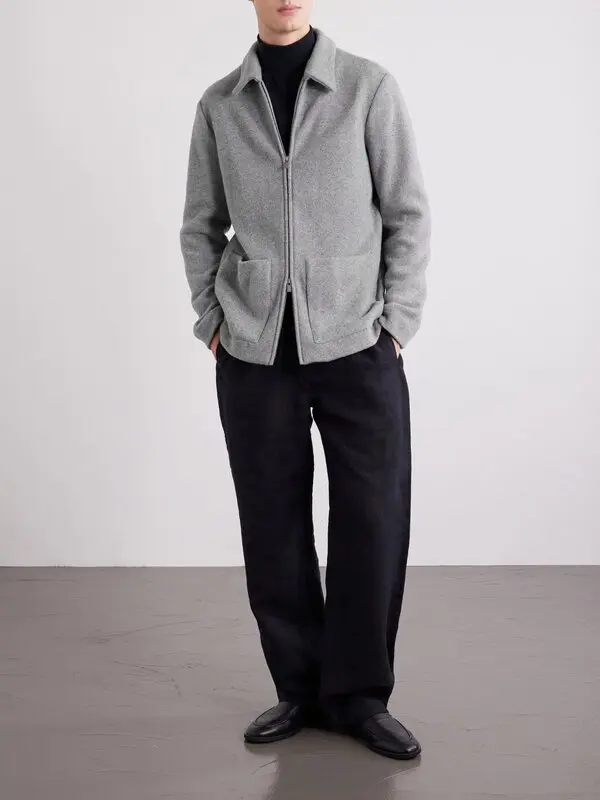 Barena Venezia Cotton-blend Felt Overshirt