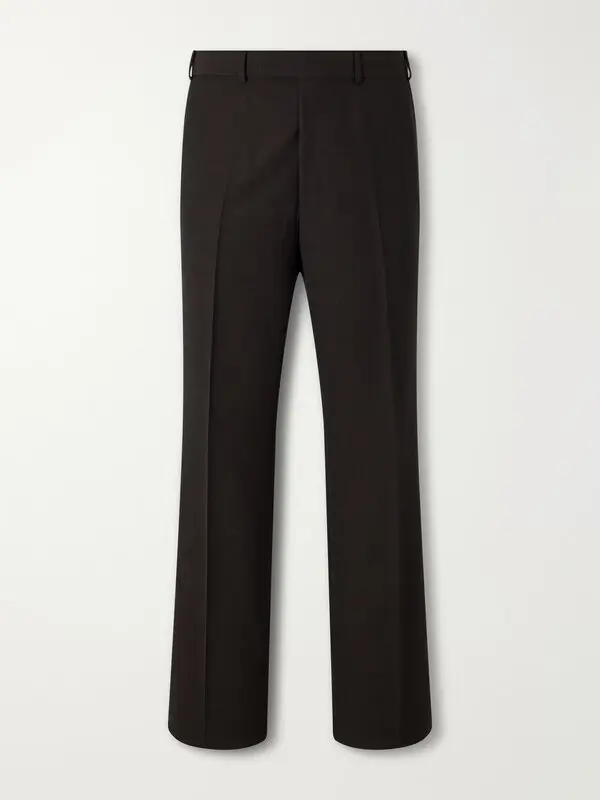 WALES BONNER Alto Straight-leg Virgin Wool Trousers