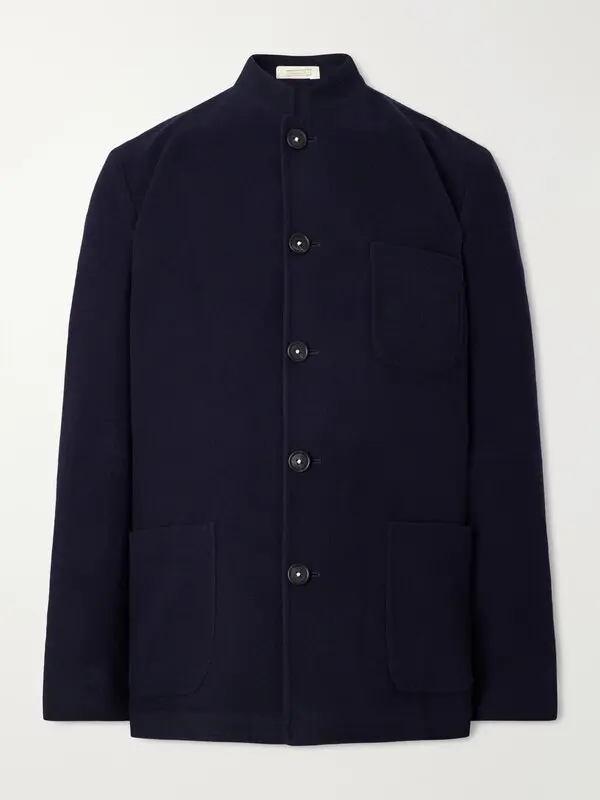 Massimo Alba Bali Wool, Silk, And Cashmere-blend Jacket