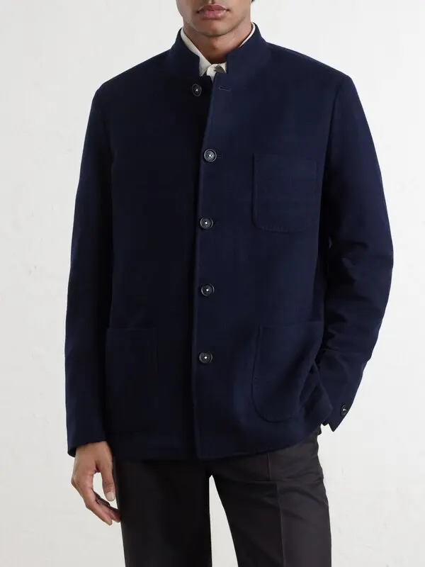 Massimo Alba Bali Wool, Silk, And Cashmere-blend Jacket