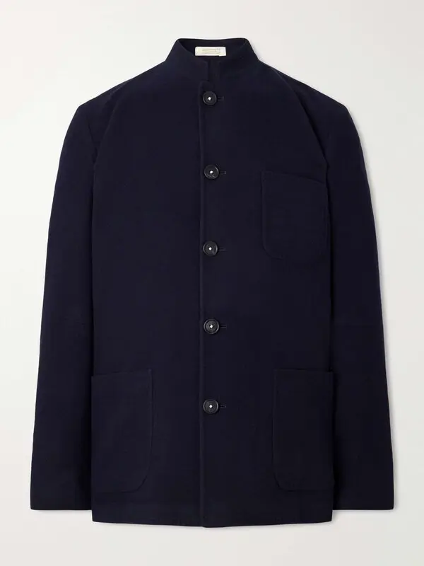 Massimo Alba Bali Wool, Silk And Cashmere-blend Jacket