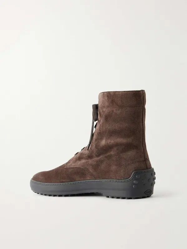 TOD'S Winter Gommino Suede Boots
