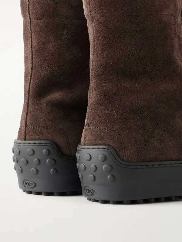 TOD'S Winter Gommino Suede Boots