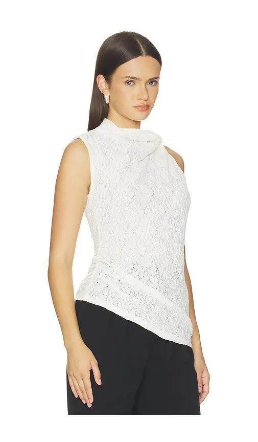 Proenza Schouler White Label Circe Top In Ivory