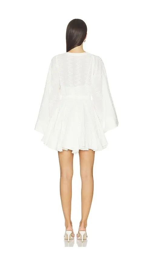 Alexis Palmari Knot Embroidered Dress