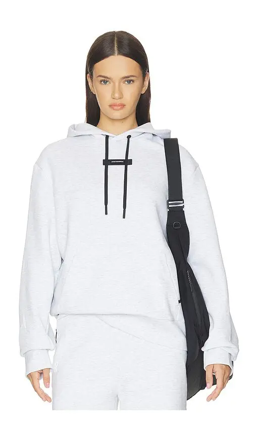 On Focus Tech Hoodie In Grey