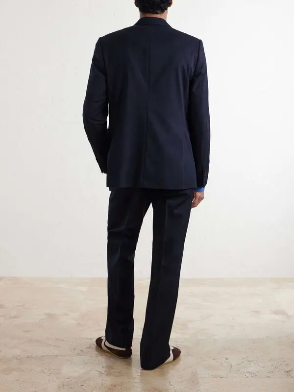 Dries Van Noten Kayno Cotton And Wool-blend Suit