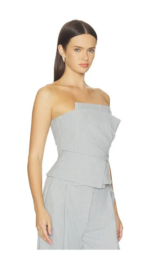 THE SEI Wrap Bustier Top