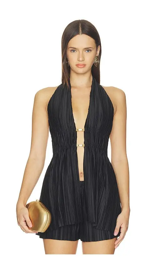 Cult Gaia Nissiana Top - Black