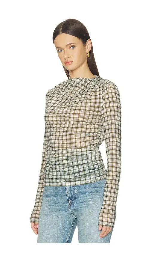 Veronica Beard Nuvina Top In Multi