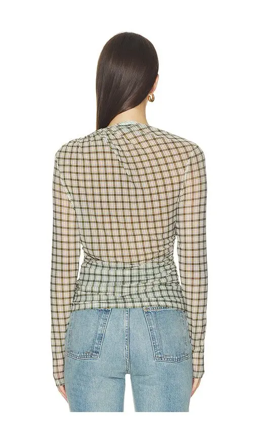 Veronica Beard Nuvina Top In Multi
