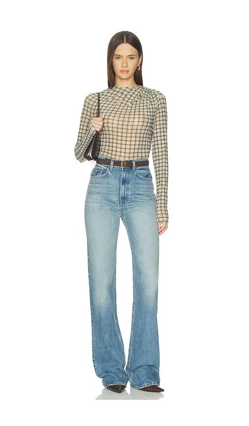 Veronica Beard Nuvina Top In Multi