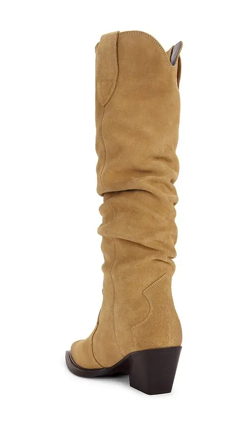 Dolce Vita Buckly Boot In Brown