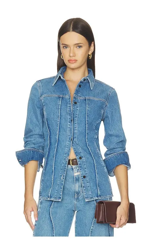 Closed Organic Seaming Shirt In Blue