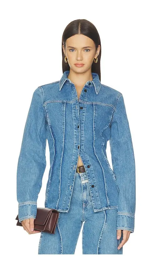 Closed Organic Seaming Shirt In Blue