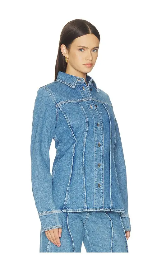 Closed Organic Seaming Shirt In Blue