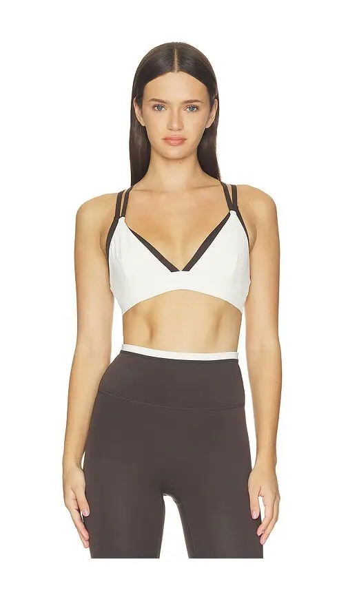 P.E Nation Activate Sports Bra In Beige