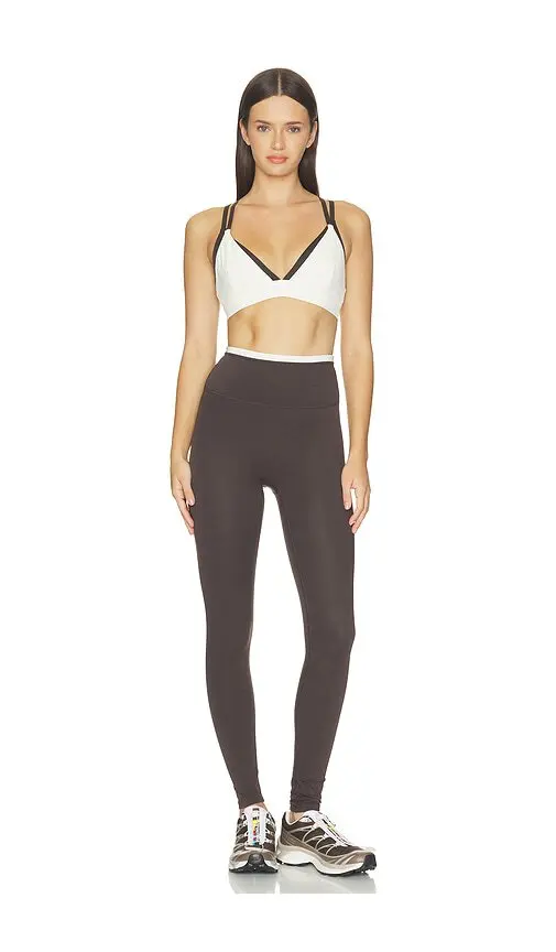 P.E Nation Activate Sports Bra In Beige