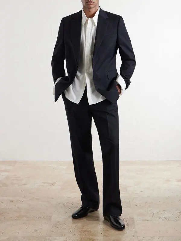Dries Van Noten Kayno Cotton And Wool-blend Suit