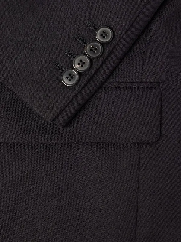 Dries Van Noten Kayno Cotton And Wool-blend Suit