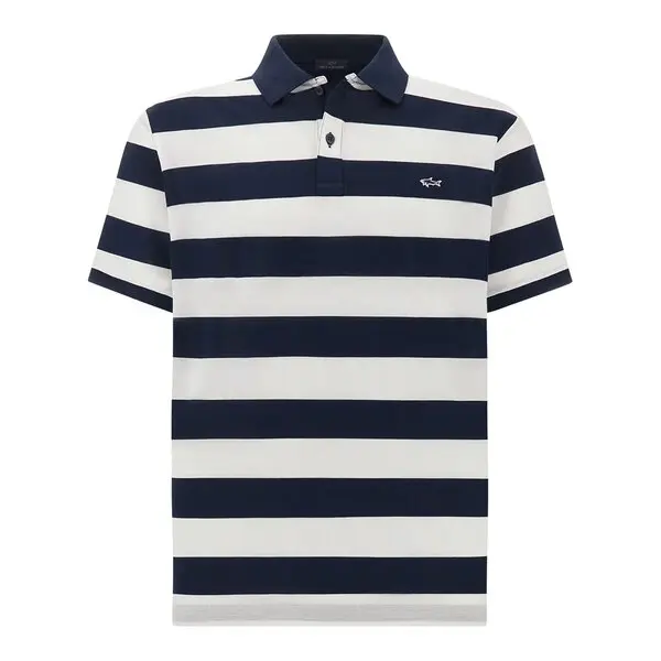 Paul & Shark Double Piqué Cotton Polo