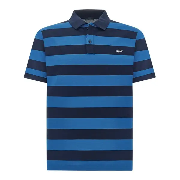 Paul & Shark Double Piqué Cotton Polo