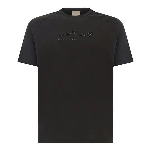 Paul & Shark Cotton Jersey T-shirt With Embroideries