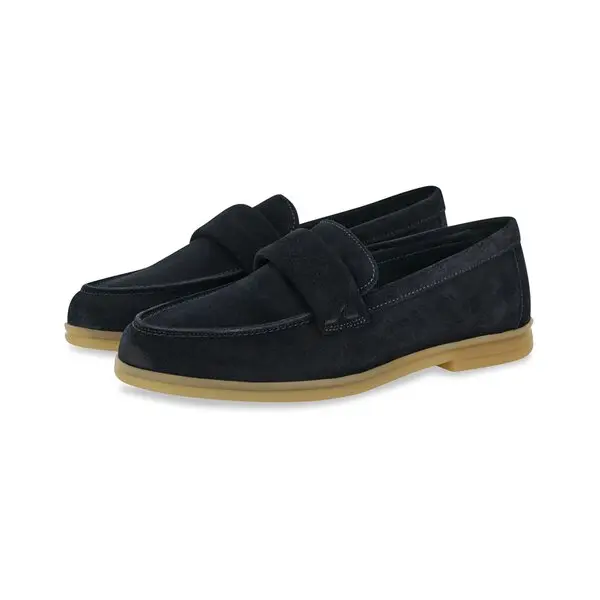 Paul & Shark Riviera Suede Loafer - Blue