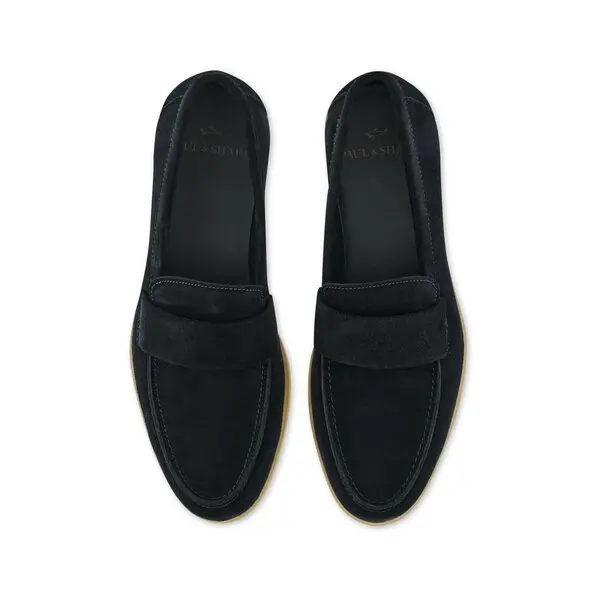 Paul & Shark Riviera Suede Loafer - Blue