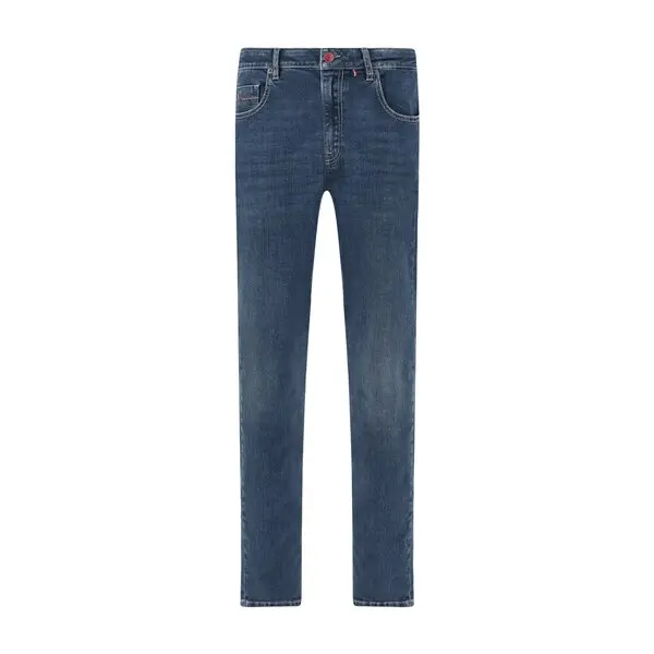 Paul & Shark Giza Cotton Jeans - Medium Blue Jeans