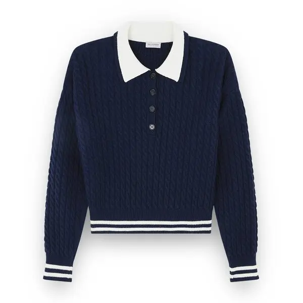 Paul & Shark Wool And Cashmere Polo Shirt