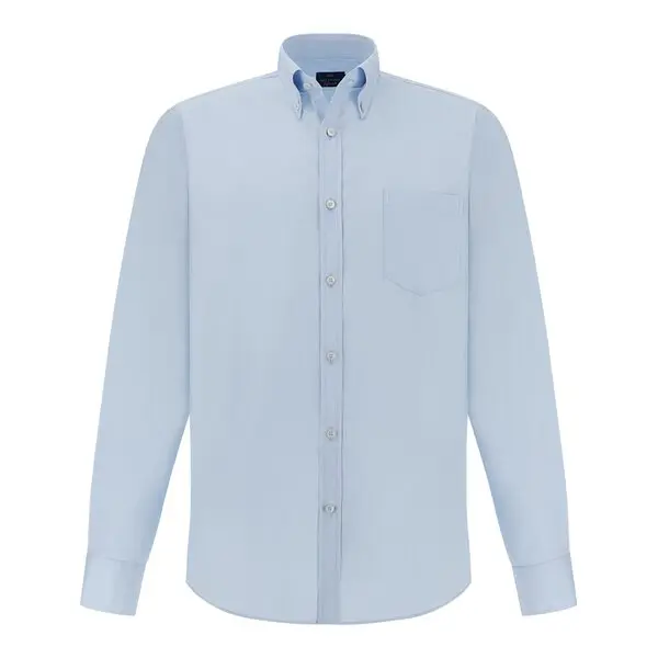 Paul & Shark Cotton Poplin Shirt Soffio - Skyride