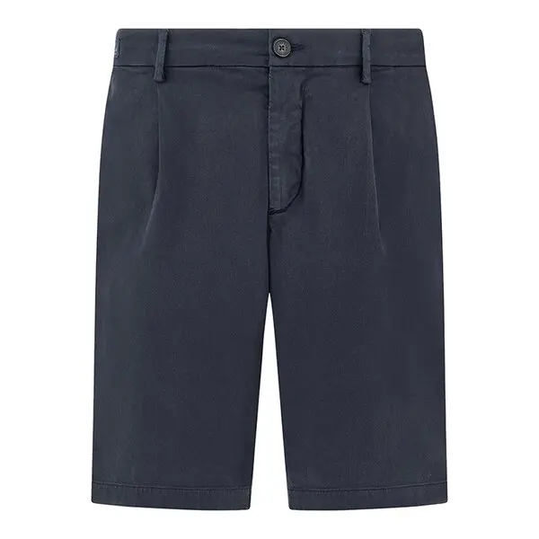 Paul & Shark Stretch Cotton Bermuda Shorts With One Dart