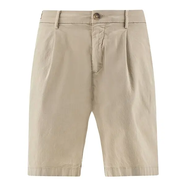 Paul & Shark Stretch Cotton Bermuda Shorts With One Dart