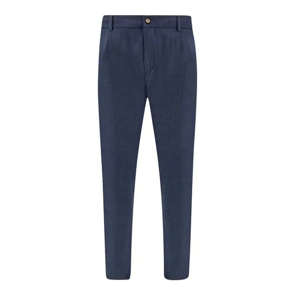 Paul & Shark Lucca Trousers In Jersely - Dama Blue