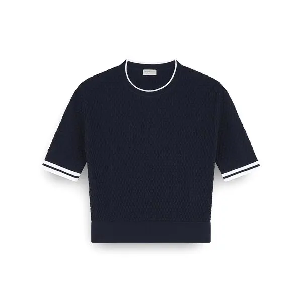 Paul & Shark Wool And Cashmere Crew Neck Sweater