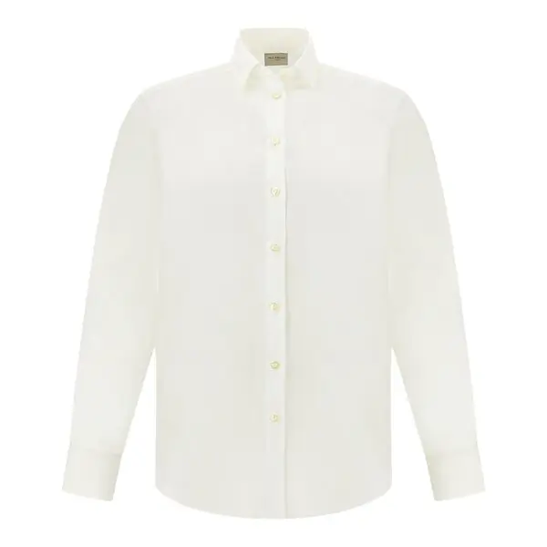 Paul & Shark Shirt In Soffio Linen