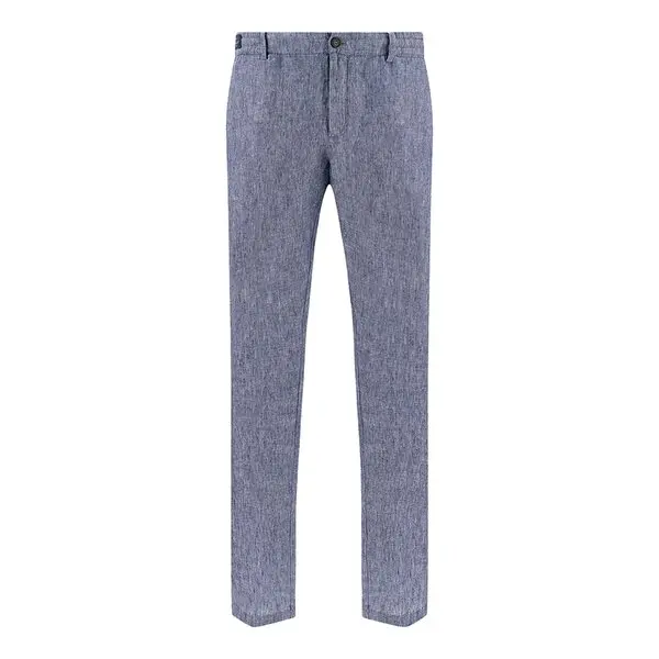Paul & Shark Linen Chino Pants With Drawstring