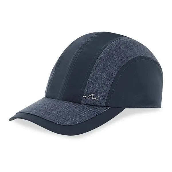 Paul & Shark Baseball Cap In Jersey And Denim