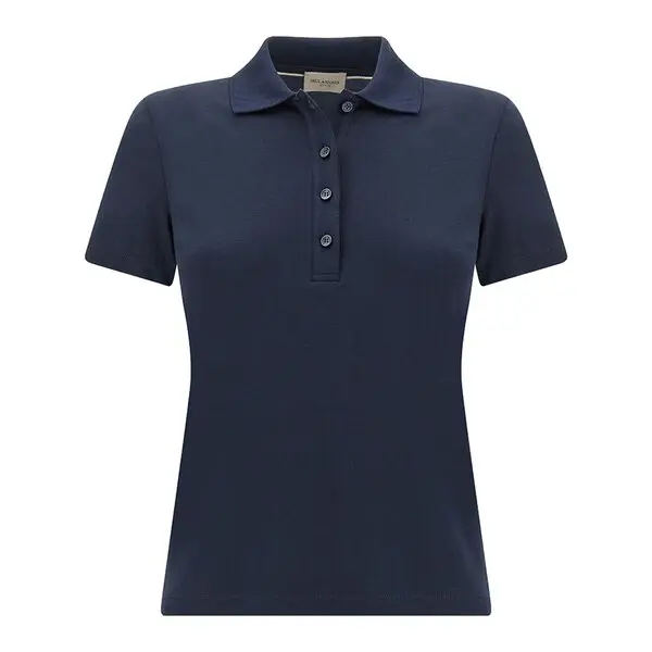 Paul & Shark Supima® Extra Fine Cotton Polo Shirt - Dama Blue