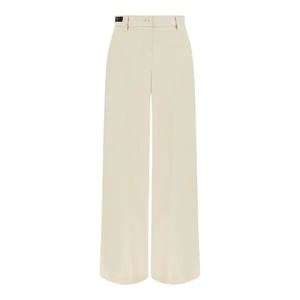 Paul & Shark Palazzo Trousers In Stretch Cotton