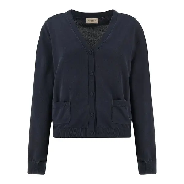 Paul & Shark Cardigan In Cool Cotton - Blue