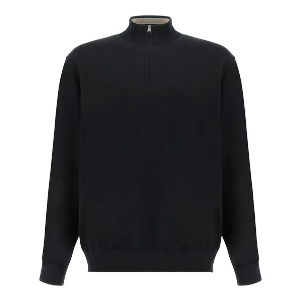 Paul & Shark Piuma Cotton Half Zip Sweater